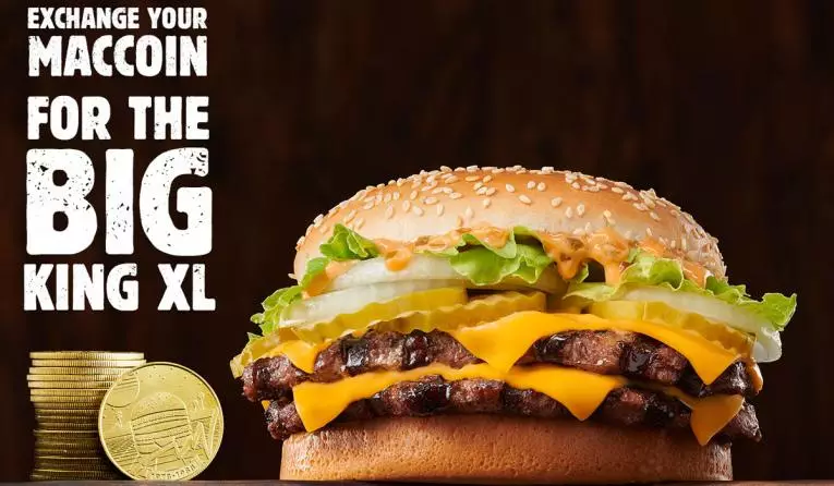 Burger King's Nije BIG KING XL rjochtet op Big Mac 11796_1
