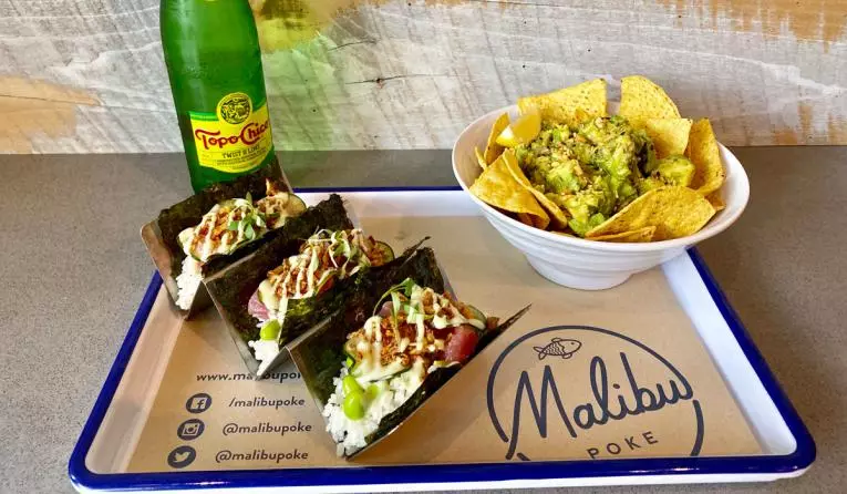 Malibu Poke Tacos මත Twist එකක් තබයි 12695_1