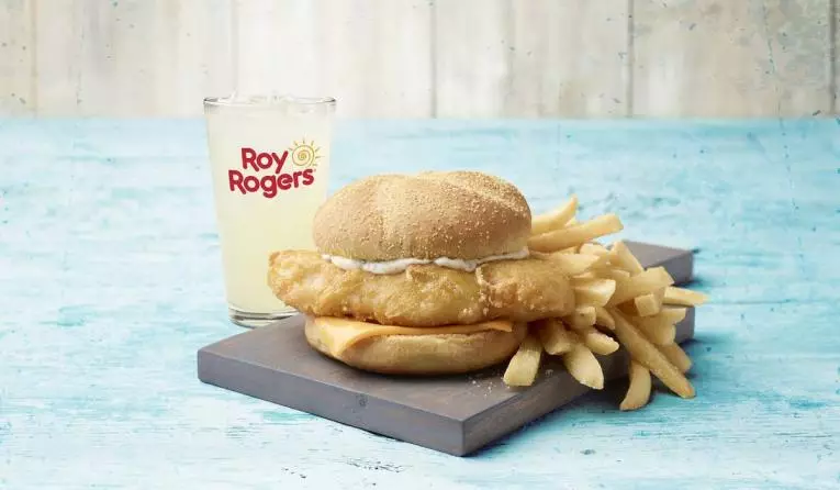 Sandvitx de bacallà Roy Rogers.