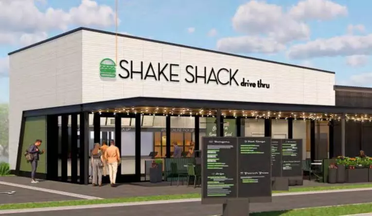 Shake Shack გაწევა.