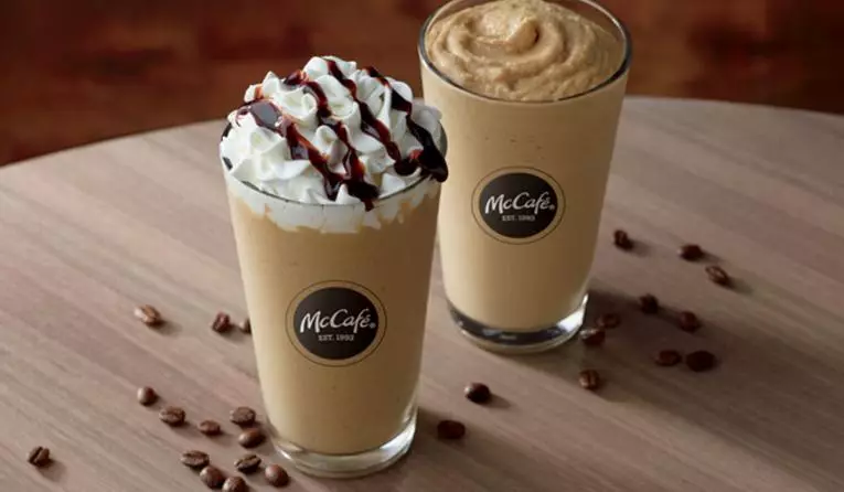 Cold Brew Frozen Coffee នៅ McDonald's ។