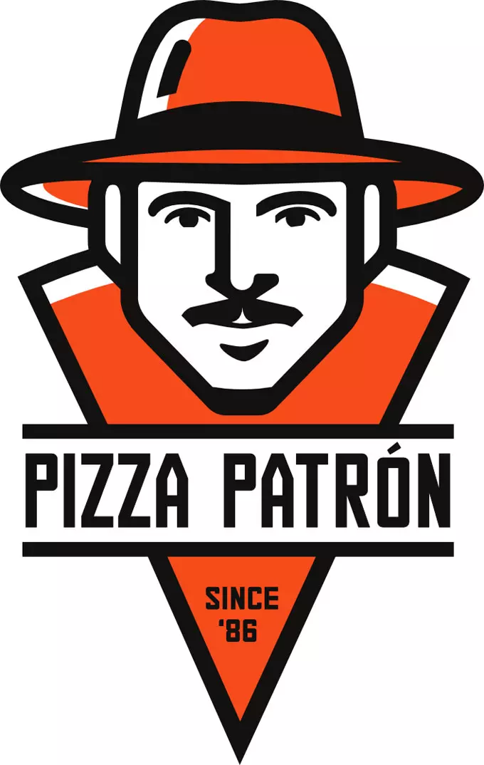 Pizza Patron에 새로운 로고가 있습니다.