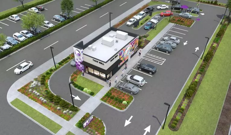 Taco Bell razkriva novo restavracijo, zgrajeno za digitalno prihodnost 2319_2