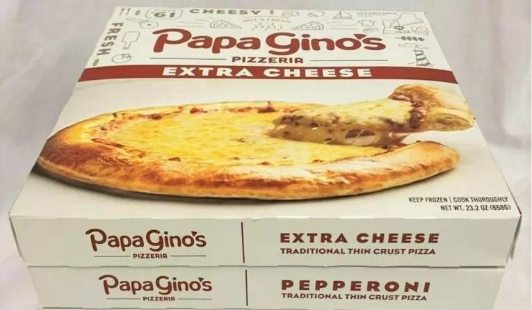 Папа Жиногийн хөлдөөсөн пицца.