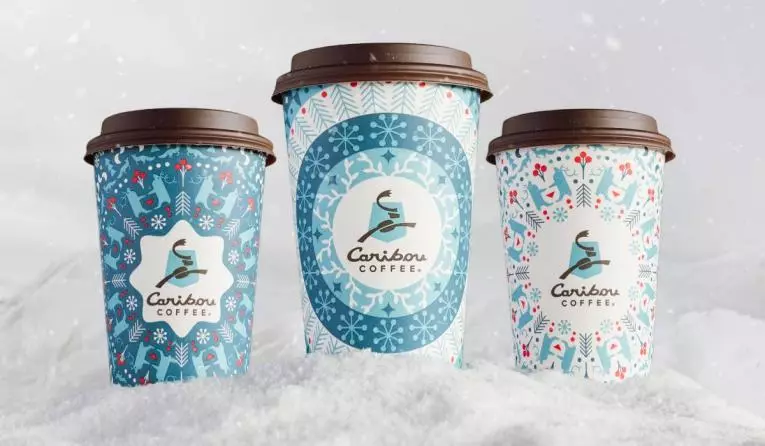 Caribou Coffee oporretako edariak