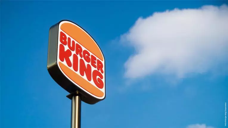 Burger King-skilt.