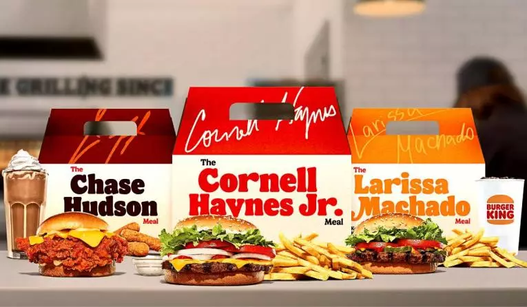 Cutii de oferte Burger King Real Meal.