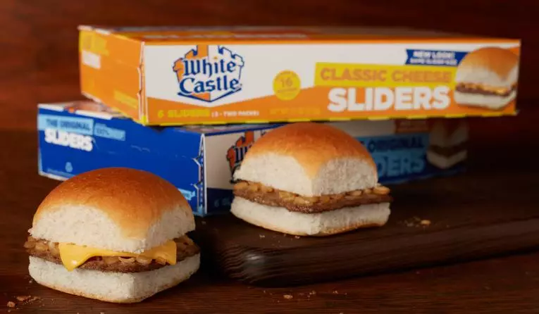 White Castle Inopa Away Cheese Sliders paNational Slider Day