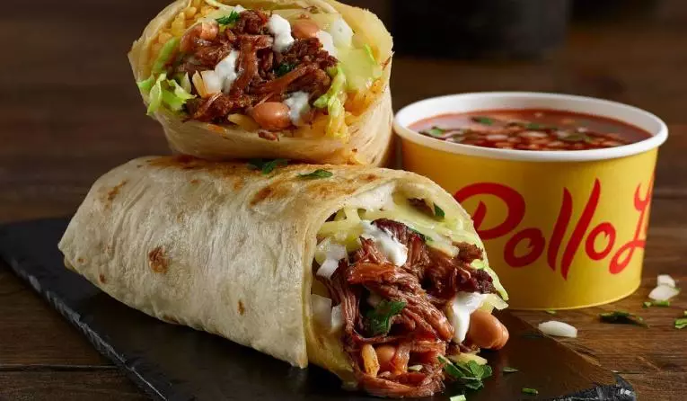 El Pollo Loco's burritos.