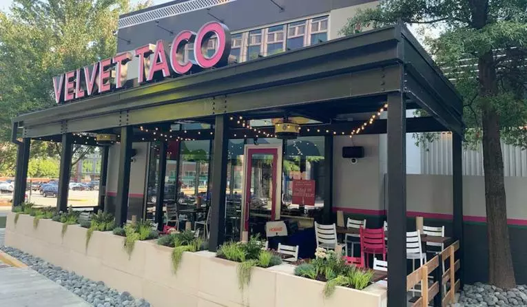 Extérieur de Velvet Taco