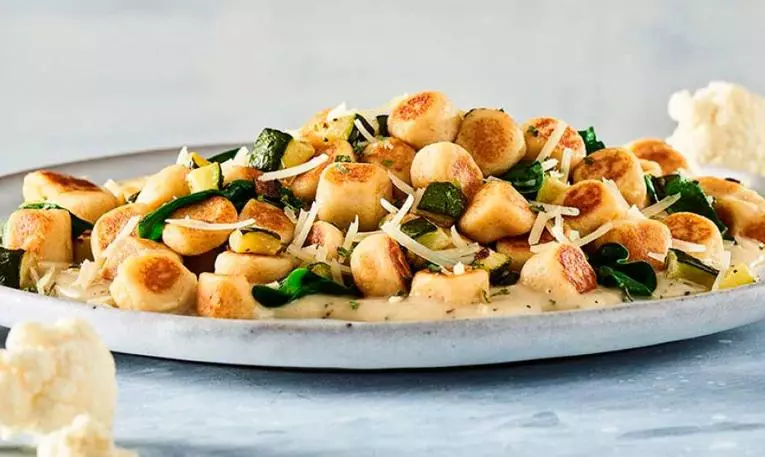 Noodles & Company ყვავილოვანი კომბოსტო Gnocchi.