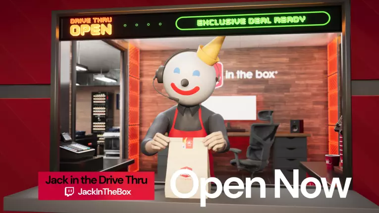 Jack in the Box loods 'n Virtual Drive-Thru via Twitch