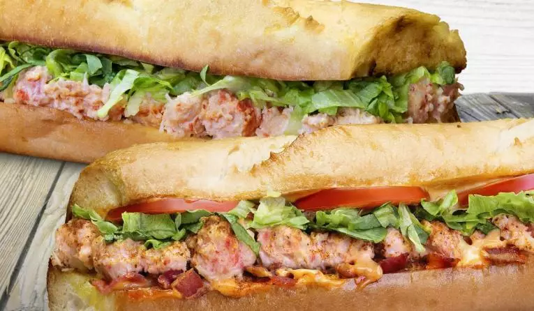 Quiznos' Lobster Classic.