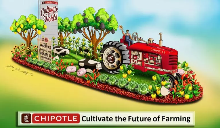 Chipotle wspiera rolników na Rose Parade