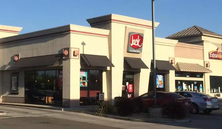 Jack in the Box exterior.