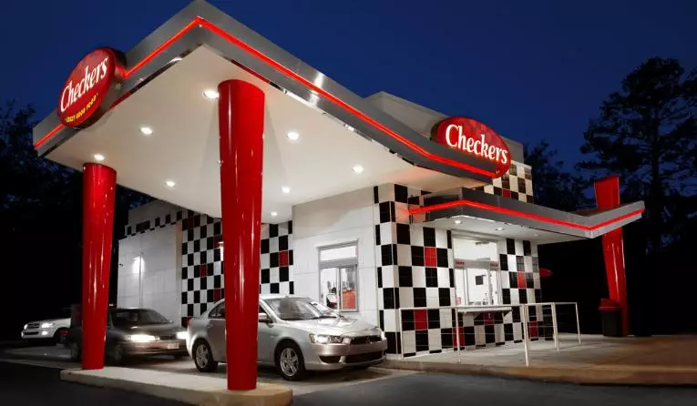 Restoran Checkers dari luar.