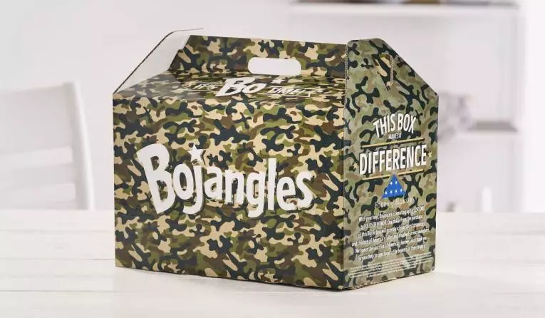 Bojangles trae de vuelta cajas Big Bo con temática de camuflaje