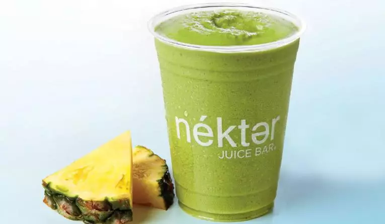 Nékter Juice Bar արքայախնձորի սմուզի: