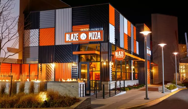 Lokacija Blaze Pizze