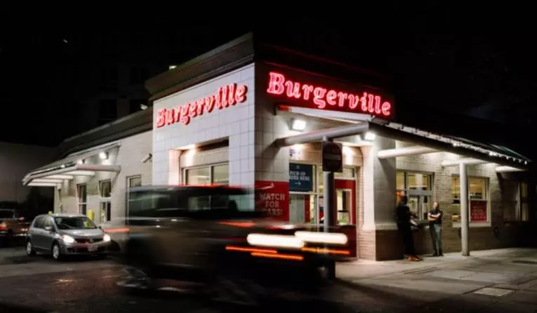 Burgerville စားသောက်ဆိုင်။