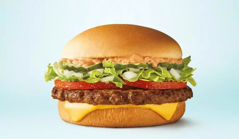 Sonic Drive-In Crave Cheeseburger۔