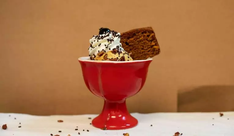 Butter & Cream's pumpkin spice sundae