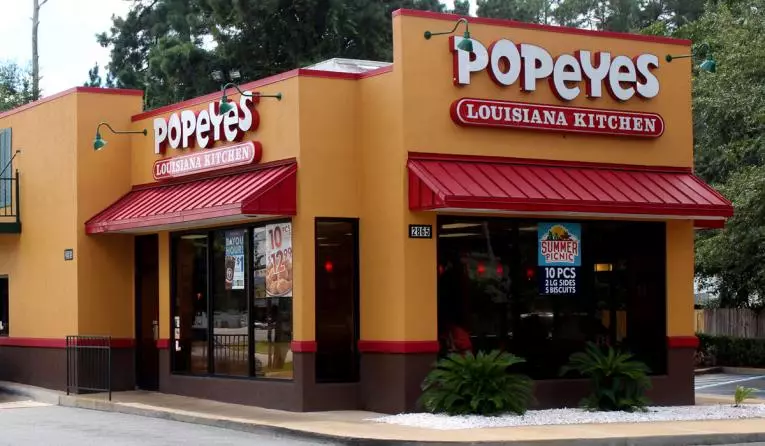 Popeyes' salg: 