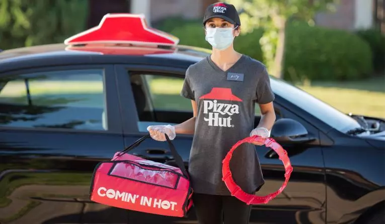 Driver tekoart squeezes Pizza Hut, konkurrinten