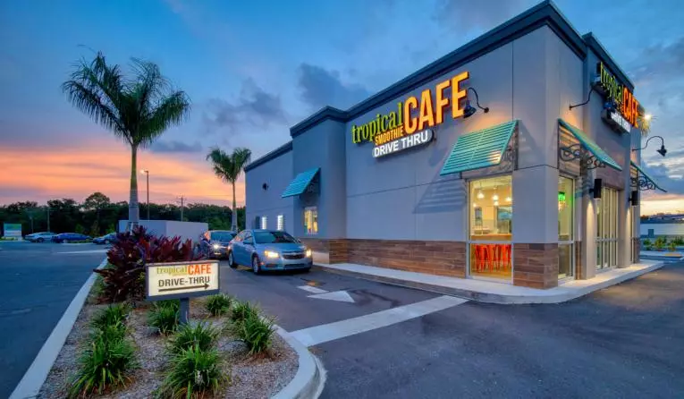 Tropical Smoothie Cafe.