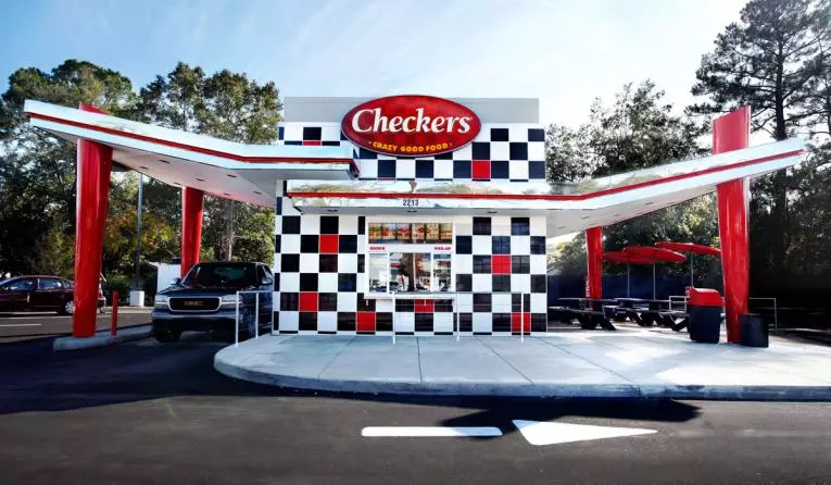 Checkers 餐廳外觀。