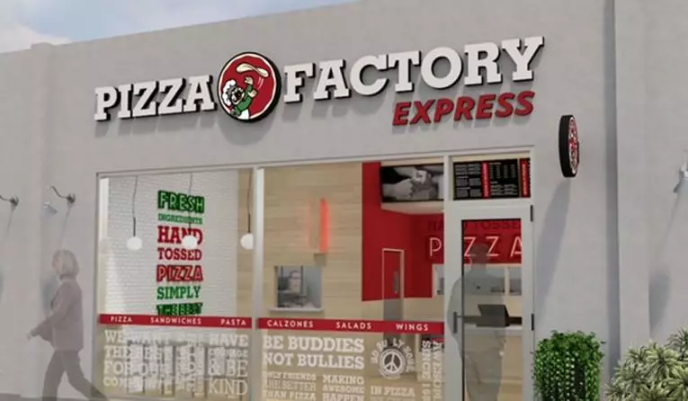 Pizza Factory Rendering.