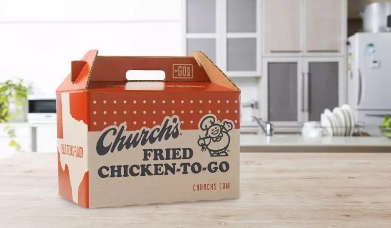 Kutia e Kishës Chicken Go Box.